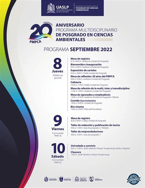 Agenda Ambiental UASLP on Twitter El PMPCA está cumpliendo 20 años de