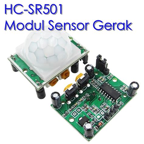 Human Motion Detector Hc Sr Pir Infrared Ir Sensor Gerak Sr