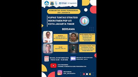 Kupas Tuntas Pendaftaran Cgp Angkatan Jakarta Timur Youtube