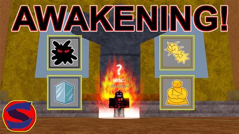 Awakening Blox Fruits Hướng Dẫn Chi Tiết Và Bí Quyết Thức Tỉnh