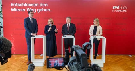Wiener SPÖ Kandidat innen zur Nationalratswahl 2024 Starkes