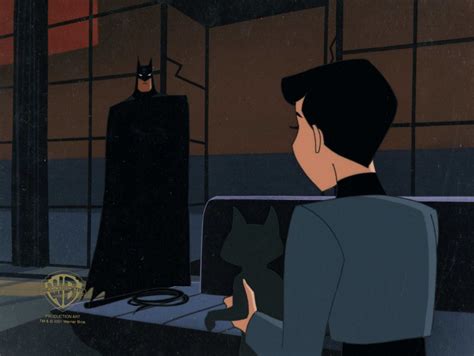 The New Batman Adventures Original Production Cel On Original Backgrou Choice Fine Art