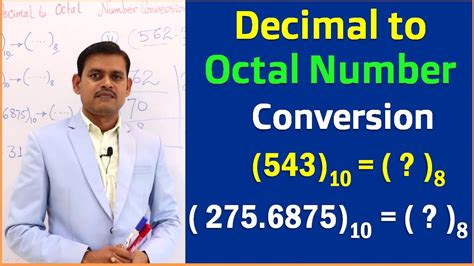 Decimal To Octal Number System Conversion In Details How To Convert