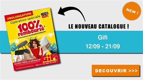 Anti Crise Fr Catalogue Gifi Du 12 Au 21 Septembre 2022 Prolongation