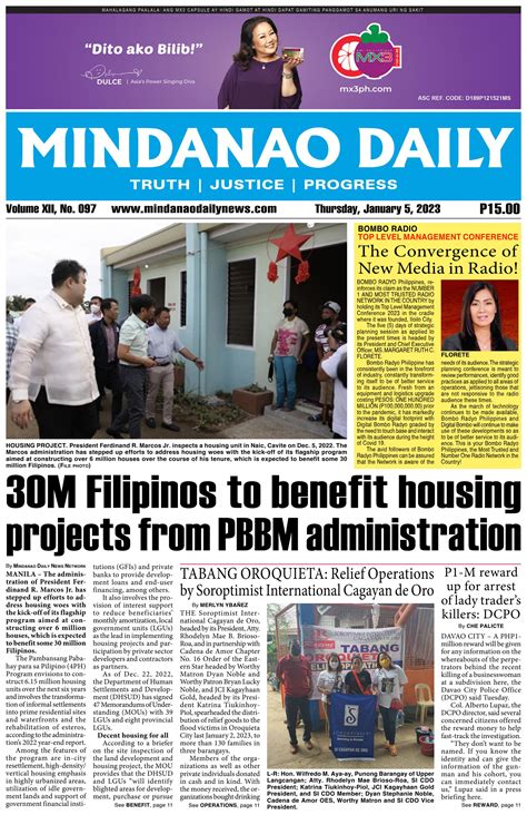 Mindanao Daily News January By Mindanao Daily News Issuu