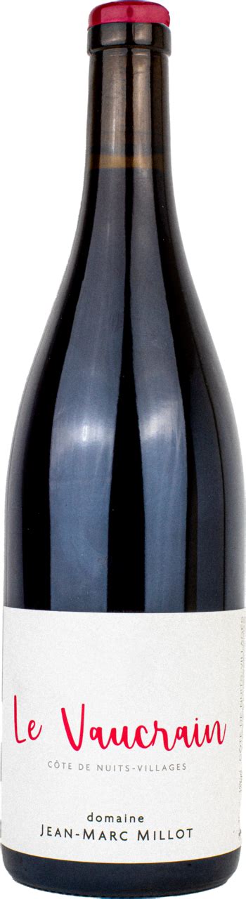 Côte de Nuits Villages Vaucrain AOC 2020 von Domaine Jean Marc Millot