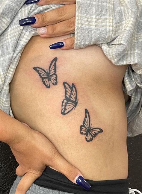 Top 74 Butterfly Hip Tattoos Latest In Cdgdbentre