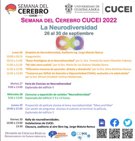 Semana Del Cerebro CUCEI Centro Universitario De Ciencias Exactas E