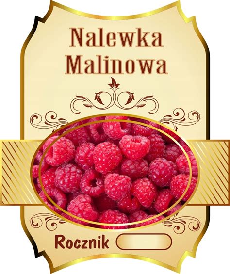 Naklejki NALEWKI Butelki Etykiety WODOODPORNE 8szt Arena Pl