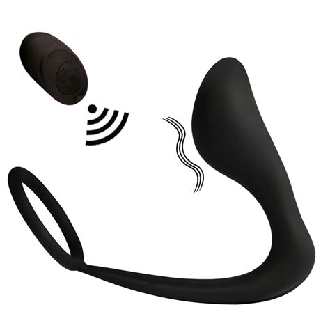 Vibrador Masajeador De Pr Stata Para Hombre Anillo De Silicona Para