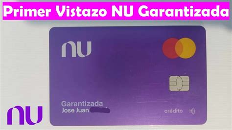 NU Tarjeta De Crédito Garantizada Primer Vistazo Dinero