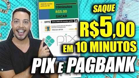 App Para Ganhar Dinheiro No Pix E Pagbank Prova De Pagamento Youtube