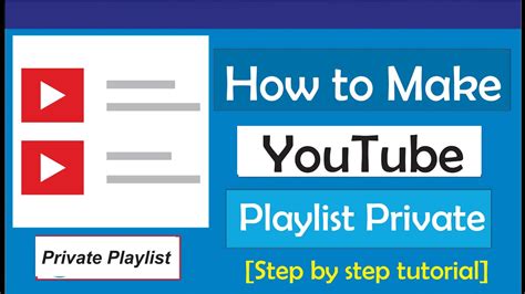 How To Make Youtube Playlist Private Youtube