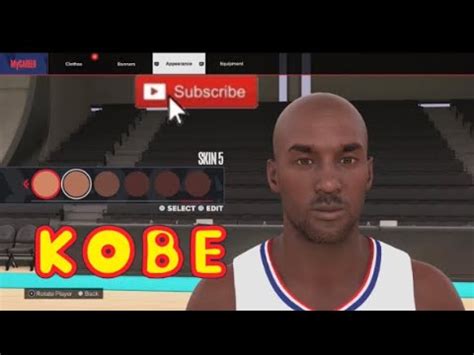 Nba K Kobe Bryant Face Creation Crazyy Youtube
