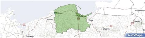 Powiat Gdańsk województwo pomorskie na mapie Targeo