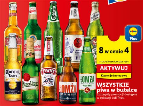 Lidl znów rozdaje piwo za darmo Ruszyła kolejna edycja promocji 8 w