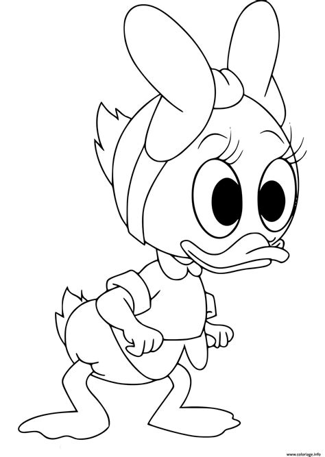 Coloriage Zaza Oncle De Picsou JeColorie