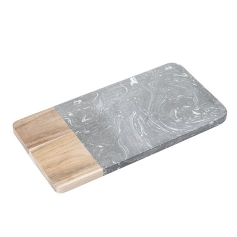 DESKA DO KROJENIA Serwowania MARMUR 30x15 Czarna 78369ar Cena