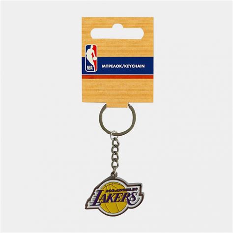 Back Me Up NBA Los Angeles Lakers Μπρελόκ Μωβ Κίτρινο 558 50520 PRL