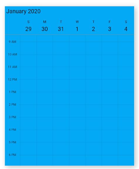 Getting Started With Flutter Event Calendar Widget Syncfusion
