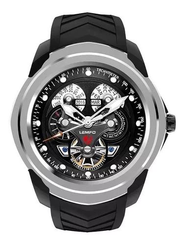 Smartwatch Lemfo LF17 Display De 1 3 Con Correa Color Black Y Caja