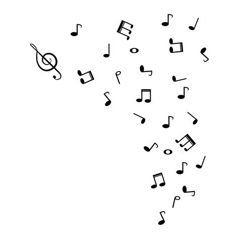 Stickers Notes De Musique Autocollant Muraux Et Deco