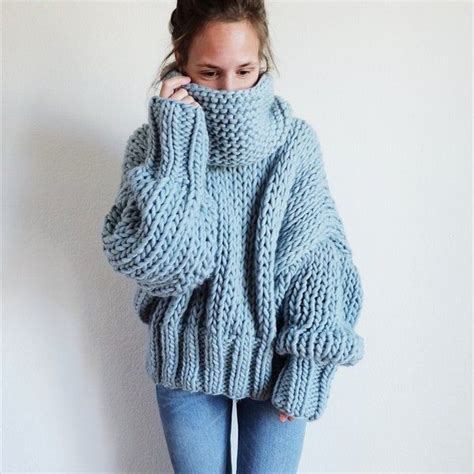 Pullover Sweater Knitting Pattern Pullover Sweaters Fast Knit Big