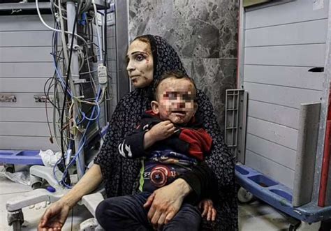 Feriti All Ospedale Al Alhi Di Gaza 3 Dago Fotogallery