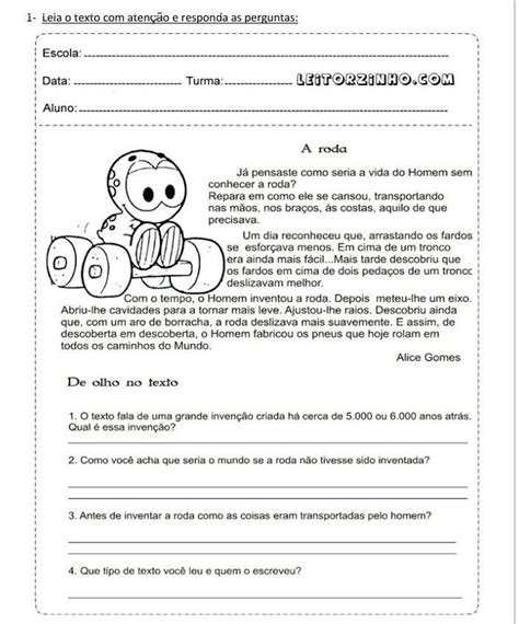 Leia o texto atenção responda a pergunta brainly br
