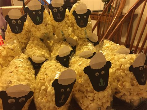 Popcorn Sheep Bags Great For Eid Fun And Easy To Make Diy Fun Treat