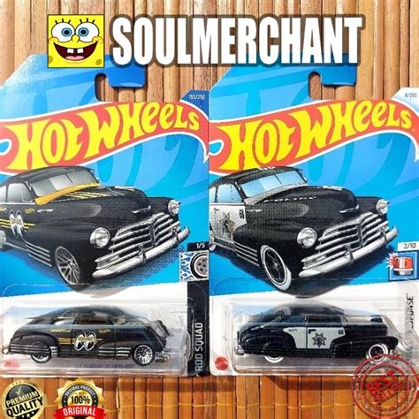 Jual Hot Wheels Chevy Fleetline Hitam Sheriff Treasure Hunt Shopee