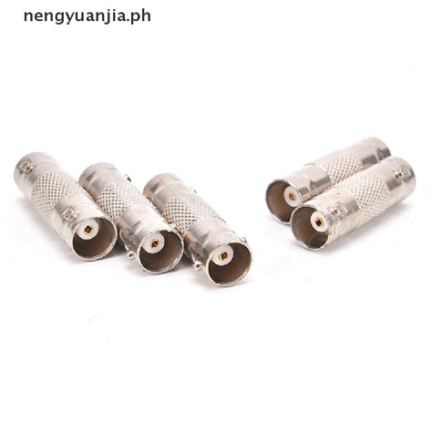 YUANJIA 10Pcs BNC Female To BNC Female Connector Couplers Adapter For