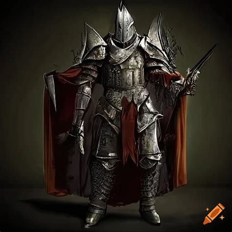 Knight In Full Plate Armor On Craiyon