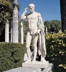 Amazon Grand Kleomenes Male Nude Roman Greek Statue Home