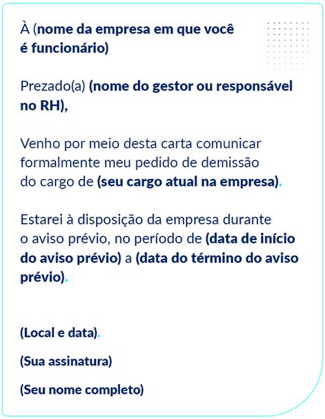 Carta De Demiss O Por Justa Causa Modelo Exemplo Porn Sex Picture