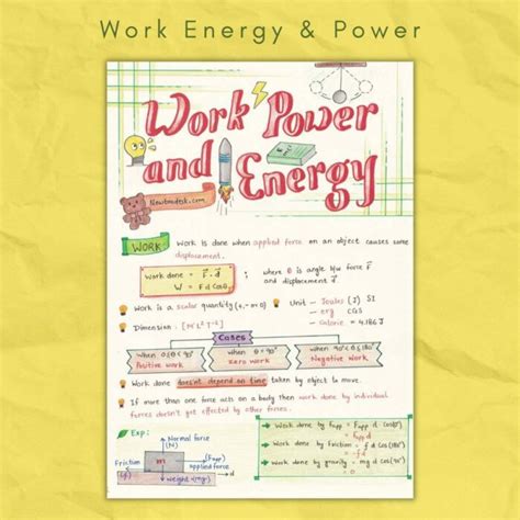 Power Energy Class Notes Collection Of Aesthetic Notes Pdf
