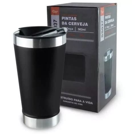 Copo Térmico Staley Em Inox Tampa abridor 500ml brinde MercadoLivre