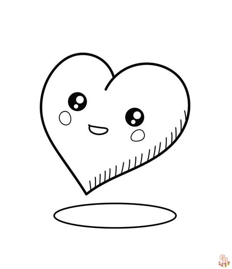 Dibujos Para Colorear De Corazones