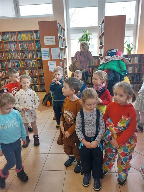Wizyta W Bibliotece Przedszkole Miejskie Nr