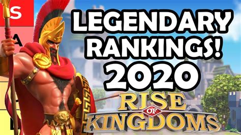 Official Legendary Commander Tier List V Updated Leonidas And