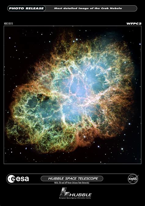 Crab Nebula Space