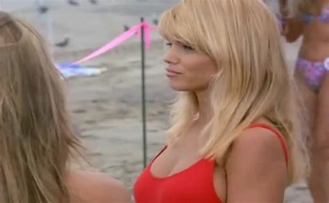 Donna D Errico Breasts Bikini Scene In Baywatch AZnude