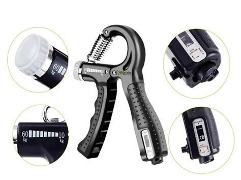 Kit Hand Grip Fortalecimento Mãos Dedos Punho Fisioterapia Vixshopping
