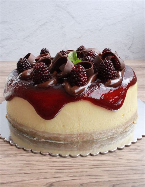 Cheesecake De Mora Postres Diana Carrion