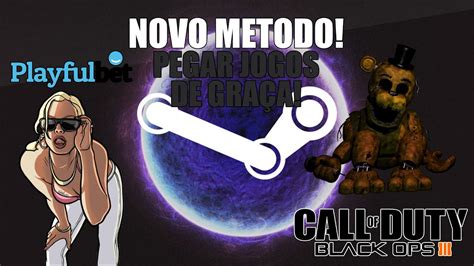 COMO PEGAR JOGOS PAGOS DA STEAM DE GRAÇA NOVO METODO YouTube