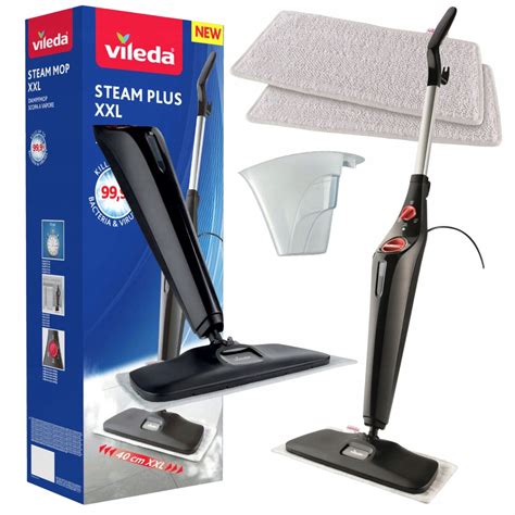 MOP PAROWY ELEKTRYCZNY VILEDA STEAM PLUS XXL MYJKA PAROWA PAROWNICA