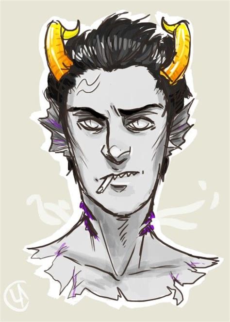 Cronus Homestuck Pop Culture Male Sketch