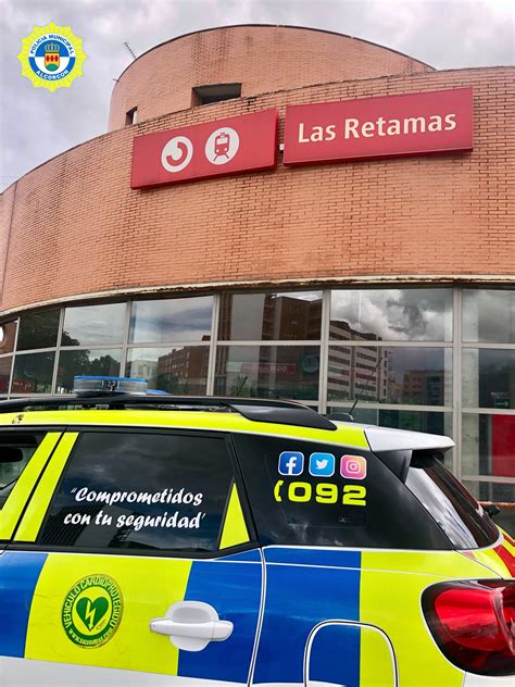 Policía Municipal de Alcorcón on Twitter Intervenimos en tren de