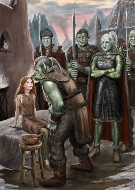 Orkland By Dashinvaine On DeviantArt Fantasy Races Fantasy Rpg