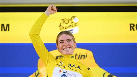 Tour De France Femmes La N Erlandaise Demi Vollering Remporte La E